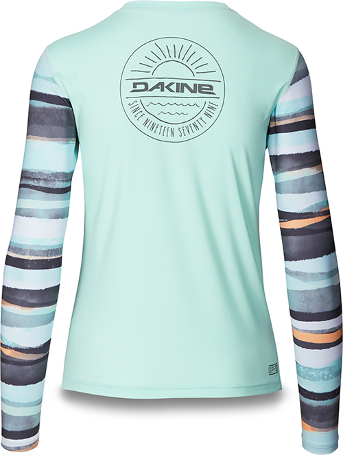 Купить одежду из лайкры DAKINE WOMENS FLOW LOOSE FIT L/S PASTEL CURRENT ...